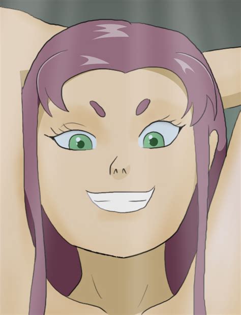 Another Starfire Face By Pheromonequeen On Deviantart