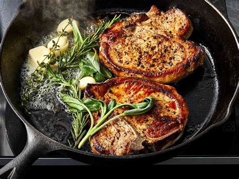 Garlic Herb Pork Chops Recipe Eatingisart