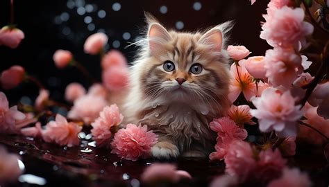 Cute Cat Hd Wallpaper 4k Free Download For Desktop Laptop And Phones