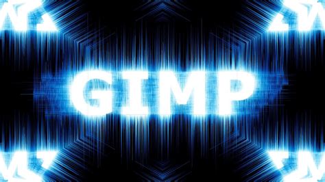 Glowing Text Effect In Gimp Youtube