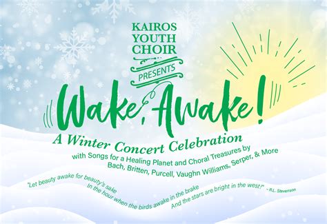 Kairos Youth Choir Flyer Front 7 Kairos Music Academy