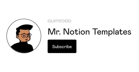 Mr Notion Templates