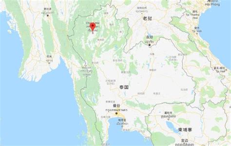 清迈地理位置清迈地图 伤感说说吧