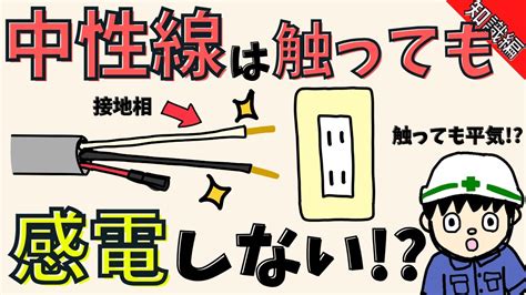 【安全なの？】中性線は電源流れてるのになぜ感電しないの！？【知識編】 Youtube