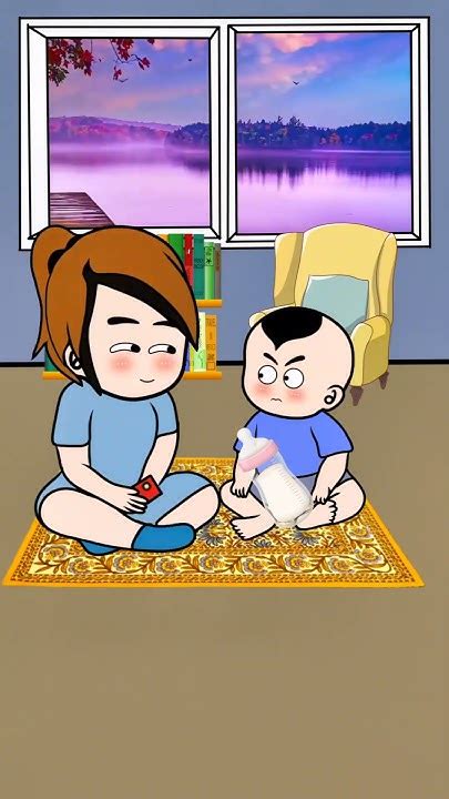 被一句为什么搞懵了，这孩子有点小聪明啊 原创动画 意想不到的结局 人类幼崽 脑洞大开 Youtube