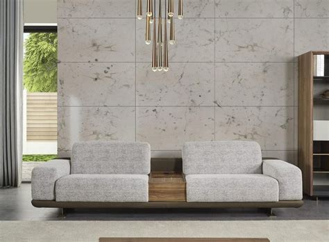 Jvmoebel 4 Sitzer Viersitzer Sofa Couch 4 Sitzer Grau Stoff Modern