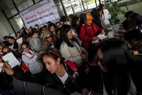 Kafala System For Middle East Ofws Must Stop Official Abs Cbn News