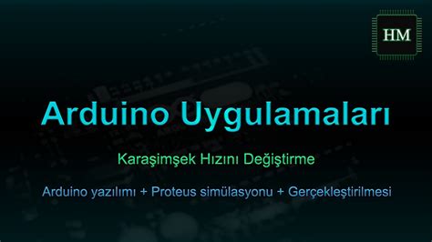 Karaşimşek Hız Değiştirme Arduino 3 Youtube