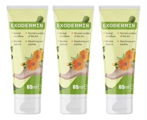 Exodermin Para Los Pies Pomada Crema Tres 3 Pack Mercadolibre