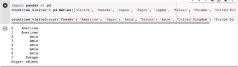 Pandas Map 和 Applymap 如何使用？series 和 Dataframe 各有不同 Python 編程．圖表