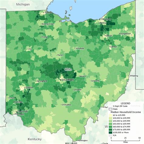 Maptitude Ohio Mapping Software