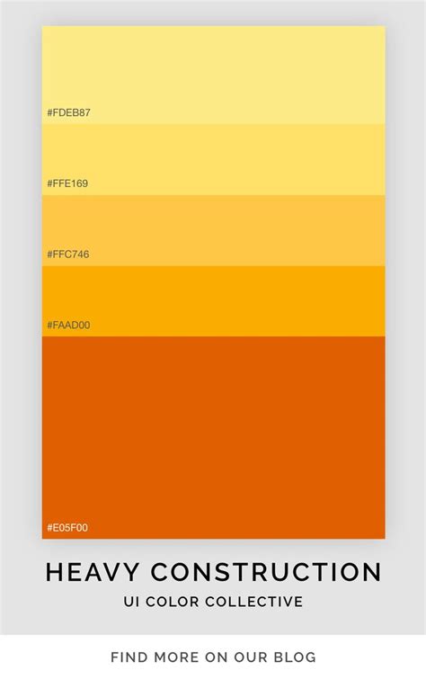 Heavy Construction Color Palette