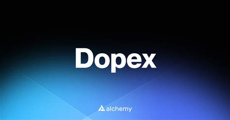 Dopex Defi Dapps Alchemy