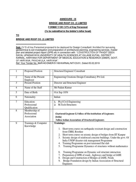 Structural Engineer Consultant 21 Pdf Consultant Structural