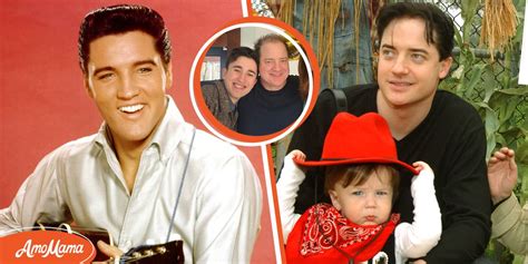 Brendan Frasers Son 18 Totally Looks Like Elvis In Rare Pics As