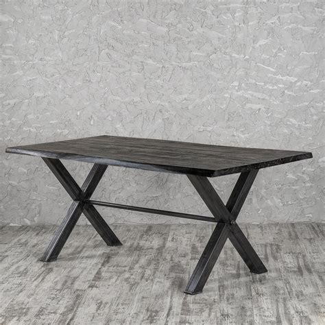 Стол обеденный дерево, металл черный Decor of Today - купить за 103000 ...