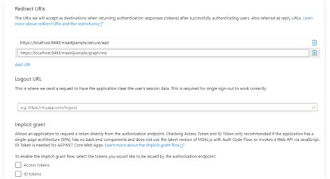 Azure Microsoft Graph Identity Java Selected User Account Does Not