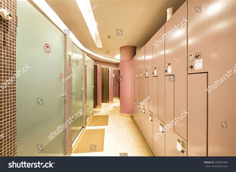 Interior Of A Locker Shower Changing Room Stock Photo Shutterstock