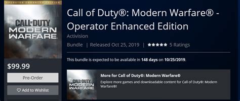 Call Of Duty Modern Warfare Pre Order Bonus Guide Gamestop Amazon