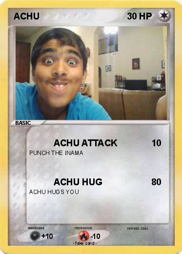 Pokémon Achu 19 19 Achu Attack My Pokemon Card