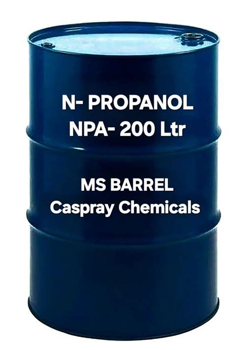 N Propanol Solvent At ₹ 102kg Alcohols In New Delhi Id 2854058464155