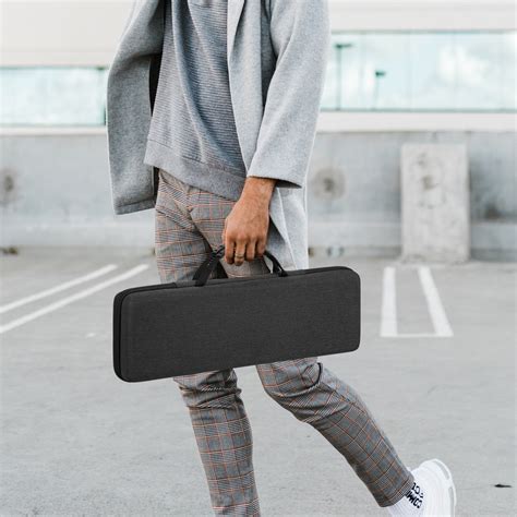 Geekria 65 Keyboard Mouse Combo Case Hard Shell Carrying Bag For 68