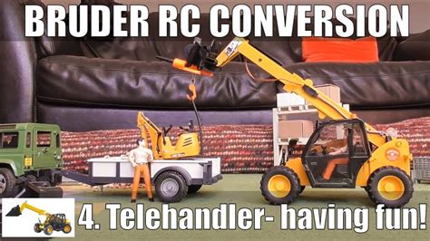 Bruder Cat Telehandler Pt4 Just For Fun Youtube