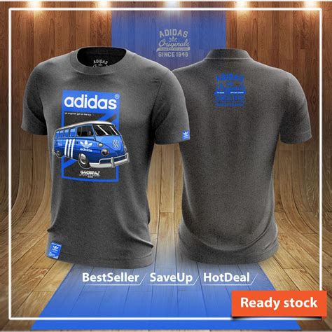 Graphic Tee Ads X Kombi Custom Design Multi Colour Xs 5xl Shopee