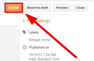 How To Change The Post Date On Blogger Steps With Pictures