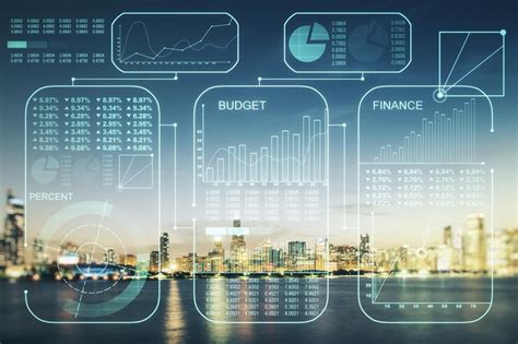 Premium Photo Abstract Virtual Analytics Data Spreadsheet On Chicago