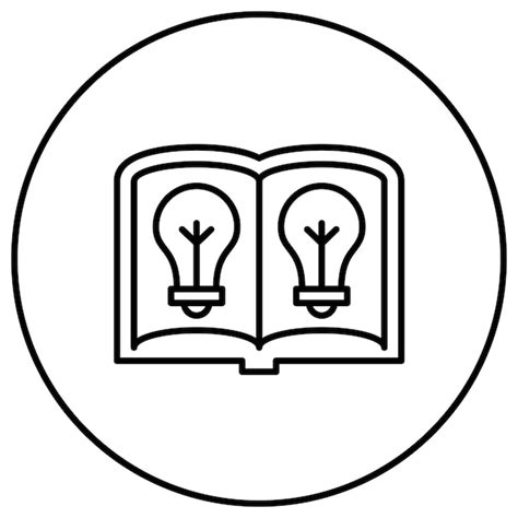 Premium Vector Knowledge Icon Vector Image Can Be Used For Library