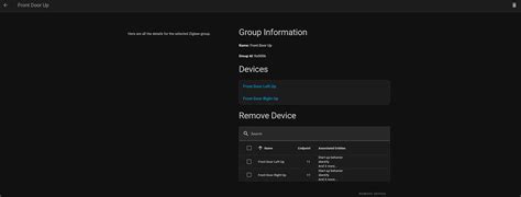 Is It Possible To Rename A Zigbee Group Configuration Home