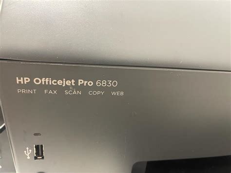 Hp Officejet Pro 6830 With Printhead Issue Computers And Tech