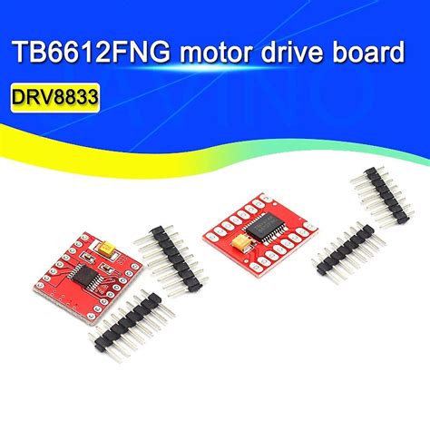 Tb6612 Drv8833 Pilote De Double Moteur 1a Tb6612fng Pour Microcontrôleur Arduino Mieux Que L298n