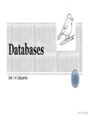 Guide To Subqueries Join Queries For Complex SQL Tasks Course Hero