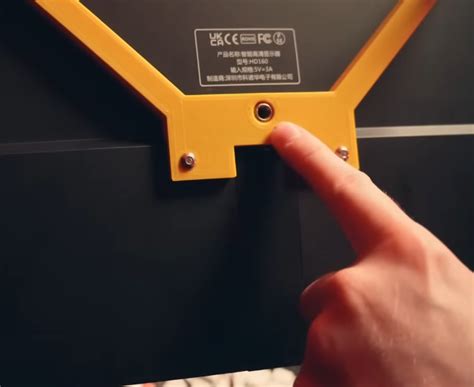 Pisichen HDMI Portable Monitor Steering Wheel Mount For Renegade FPV By Once In A Six Side