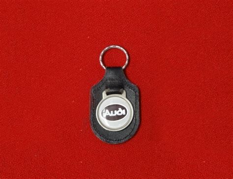 Audi Classic Key Ring With Leather 0001s