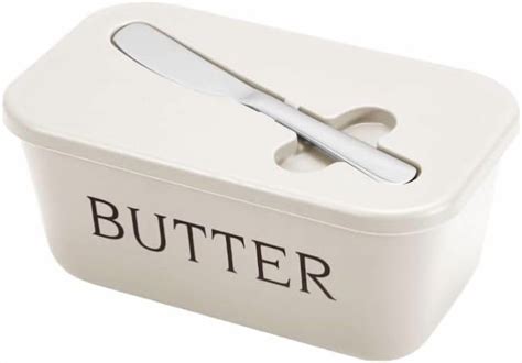 Taotanxi Large Butter Dish With Lid For Countertop Ceramic Butter