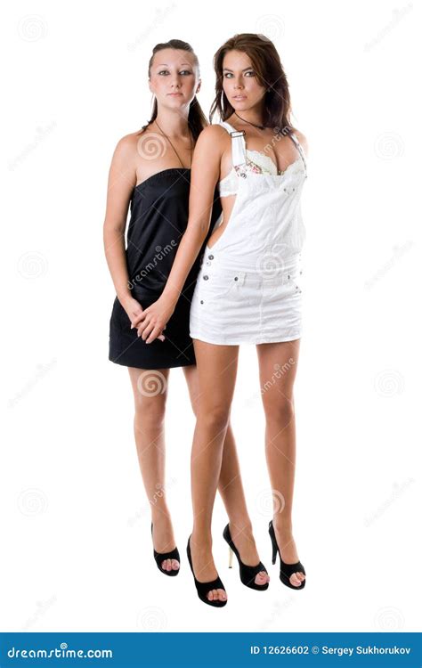 Mooie Vrouwen Stock Foto Image Of Wijfje Meisje Brunette