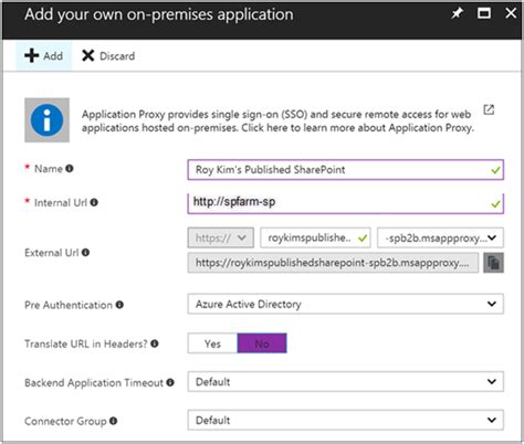 Azure Ad Application Proxy With A Claims Aware Web App Part 3 Roy