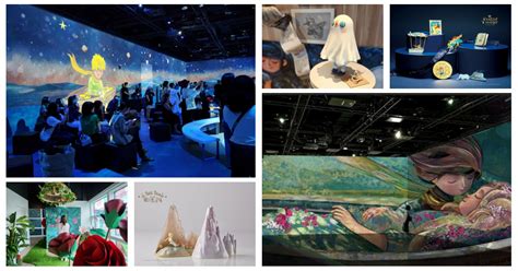 台北展覽推薦》steven Choi沉浸式光影繪本特展：從嘆息星河到小王子十周年紀念之旅