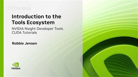 Introduction To The Nsight Tools Ecosystem