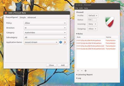 Gufw Firewall 1310 Released With New Features Refreshed Layout ~ Web Upd8 Ubuntu Linux Blog