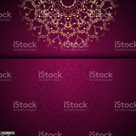 텍스트에 대 한 장소를 가진 벡터 골드 동양 풍의 패턴 배경 0명에 대한 스톡 벡터 아트 및 기타 이미지 0명 공예 금 금속 Istock