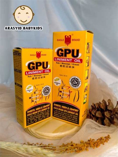 Minyak Urut Gpu Cap Lang Botol Isi 30 Ml Dan 60 Ml Meredakan Nyeri