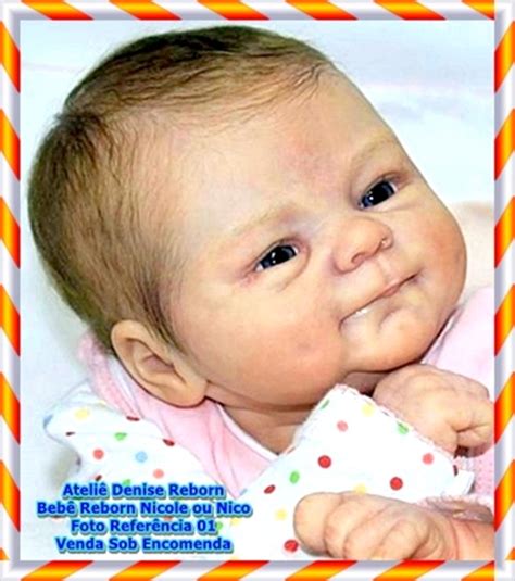 Bebe Reborn Nicole Kit Coco Malu Por Encomenda Com Enxoval Elo7