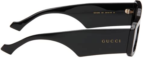 Gucci Black Rectangular Sunglasses Gucci