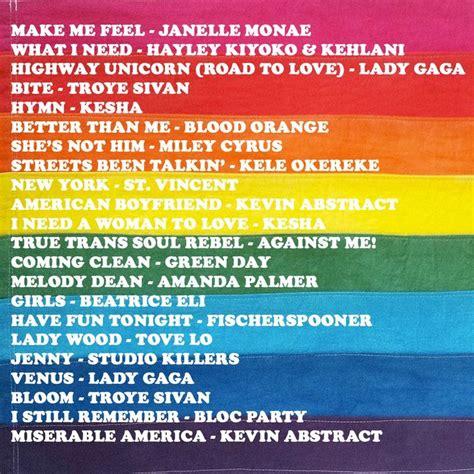 Pin On Lgbt Group Idées Playlist Playlist Musique Playlist