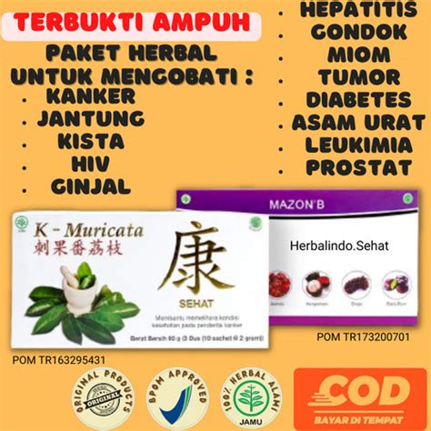 Jual Obat Herbal MAZON B Dan K Muricata Original Penyakit Leukimia 6