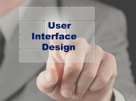 user interface design ppt